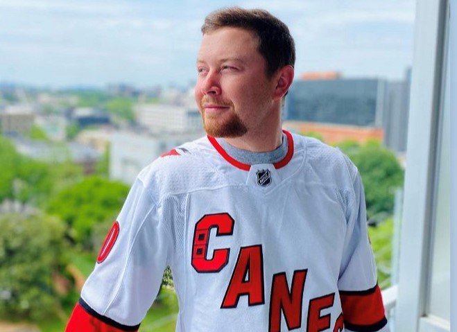 Scotty McCreery Sounds The Pre-Game Carolina Hurricane Siren For Game 5 ...