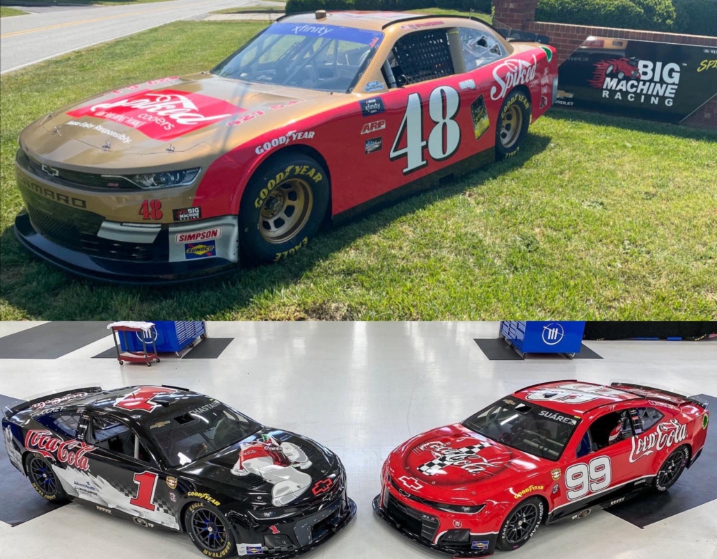 Trackhouse Racing, Big Machine Racing To Sport Throwback Color Schemes ...