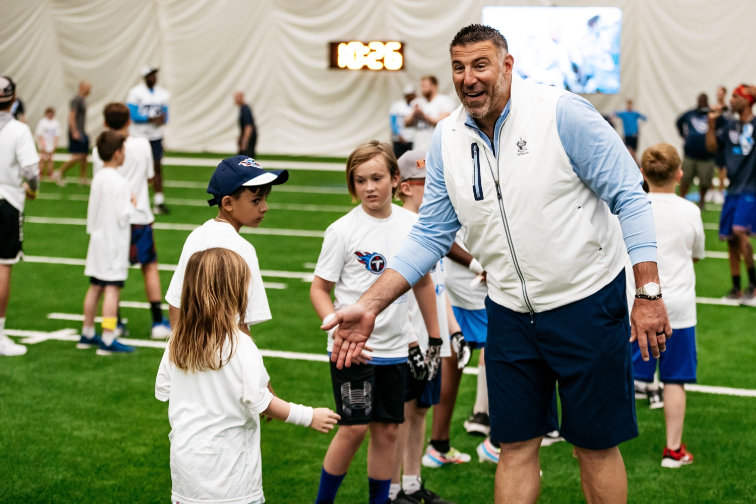 Tennessee Titans Coaches, Players Host ‘Camp 59,’ The Tim Shaw Youth ...
