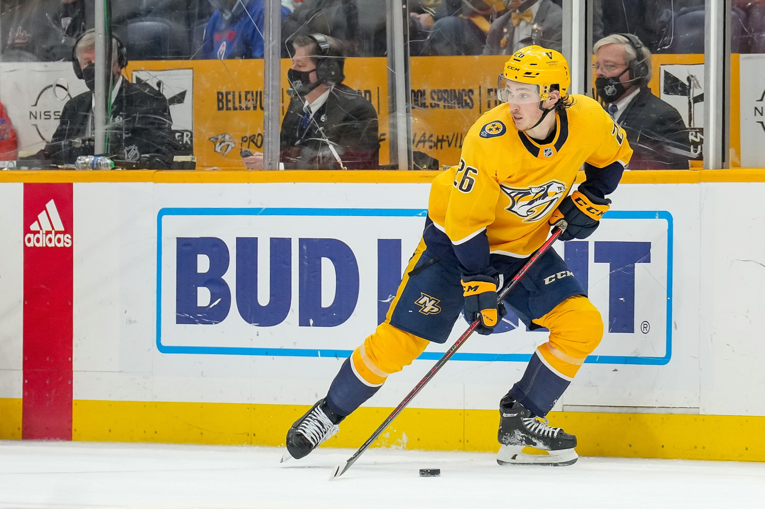 Preds Call Up Philip Tomasino As Filip Forsberg Is Sidelined With ...